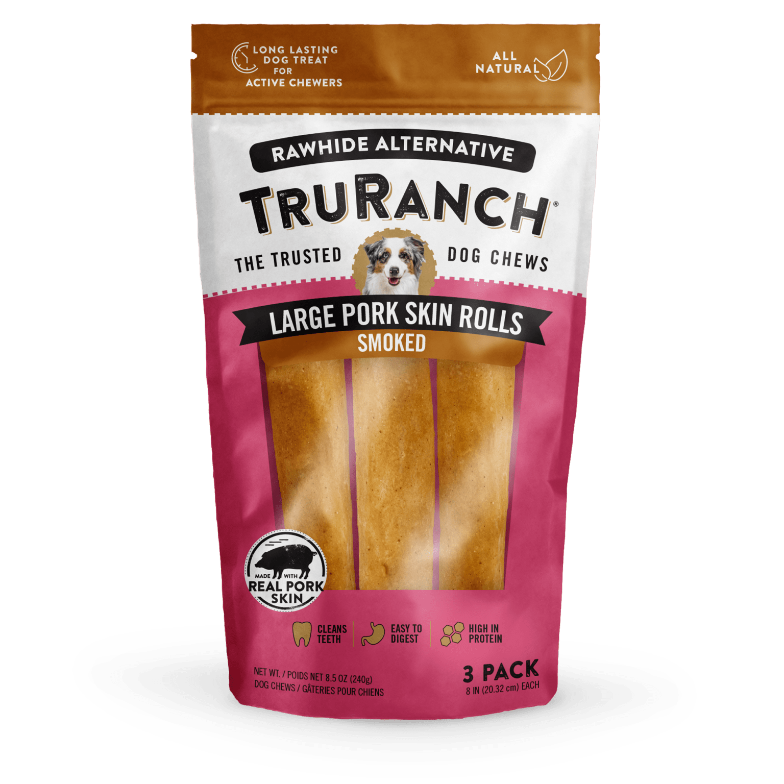 Pork Skin Rolls – Smoked – TruRanch